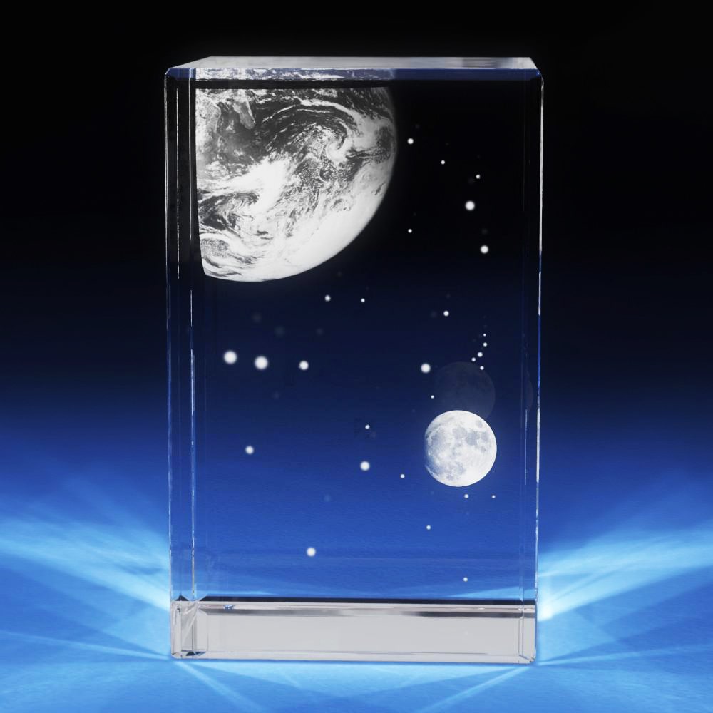 Personalized 3D Crystal Photos by Beyond Memories® | 3D Laser Gifts