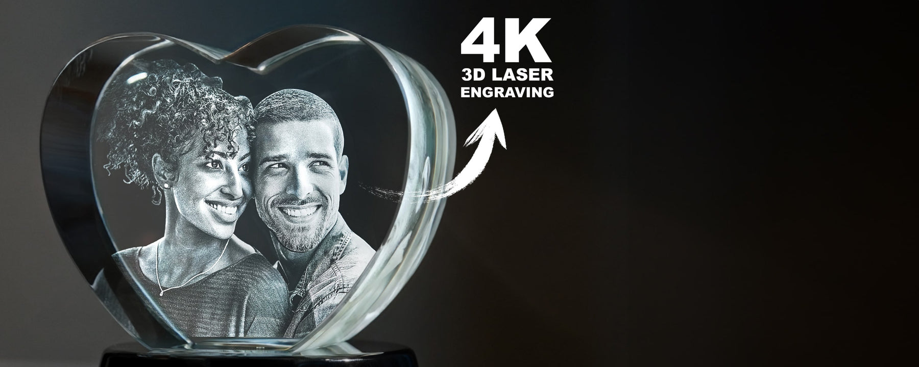 Personalized 3D Crystal Photos by Beyond Memories® | 3D Laser Gifts