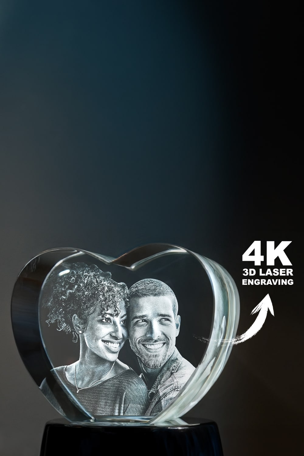 Personalized 3D Crystal Photos by Beyond Memories® | 3D Laser Gifts